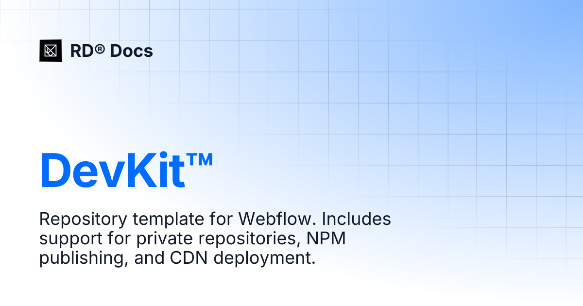 DevKit™ | RD® Docs